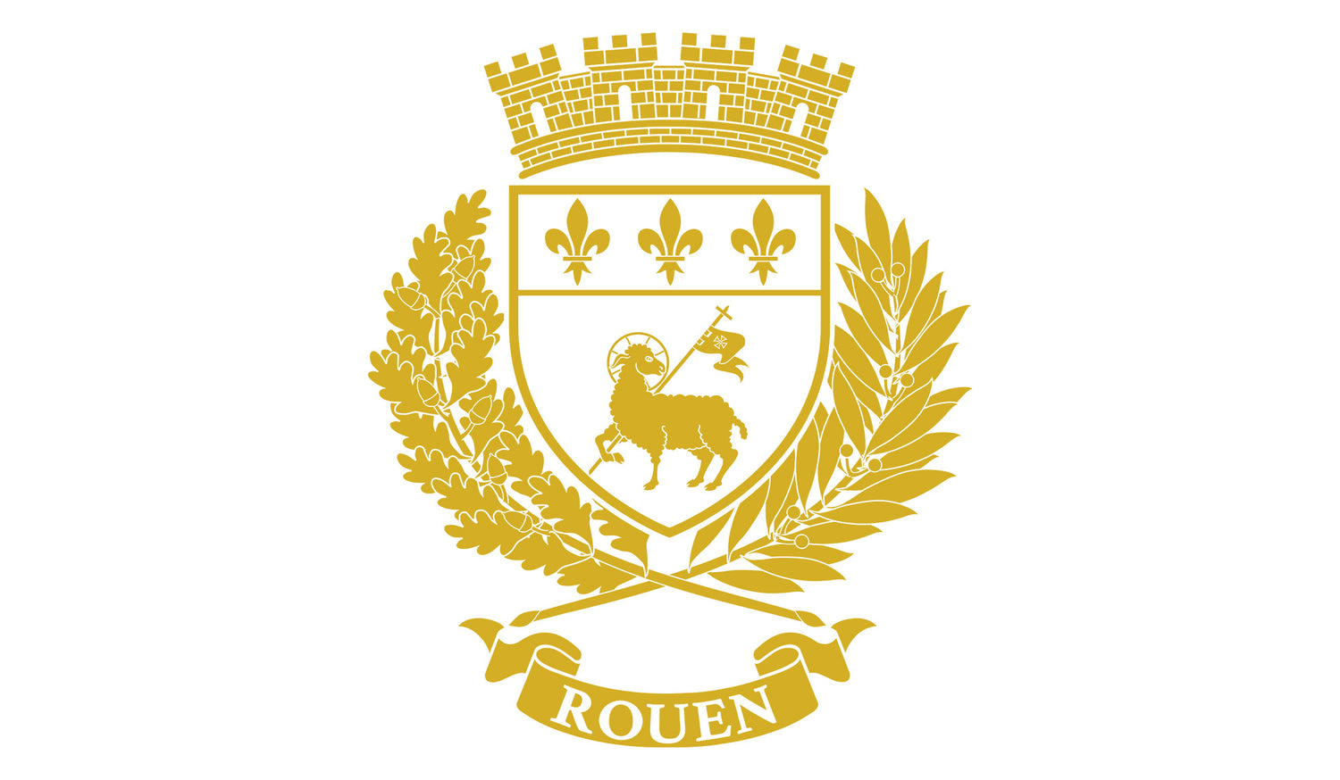 Le Blason de la ville de Rouen : Histoire et Signification – Citadelle